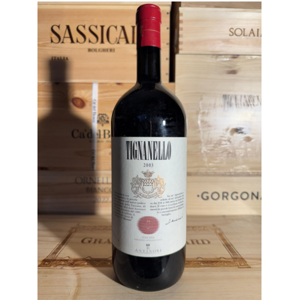 Tignanello Vintage 2003 Magnum 1.5Litri Marchesi Antinori - ASTA ...